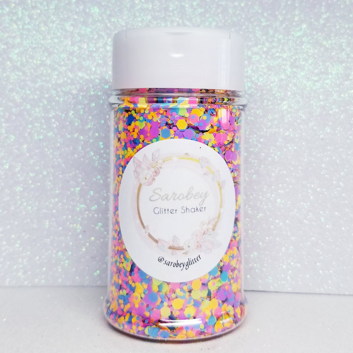 Hexagon Neon Shaker – Sarobey Glitter