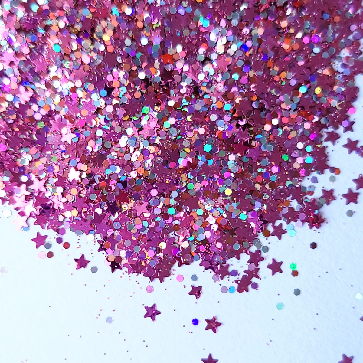 Pink Stars Mix – Sarobey Glitter