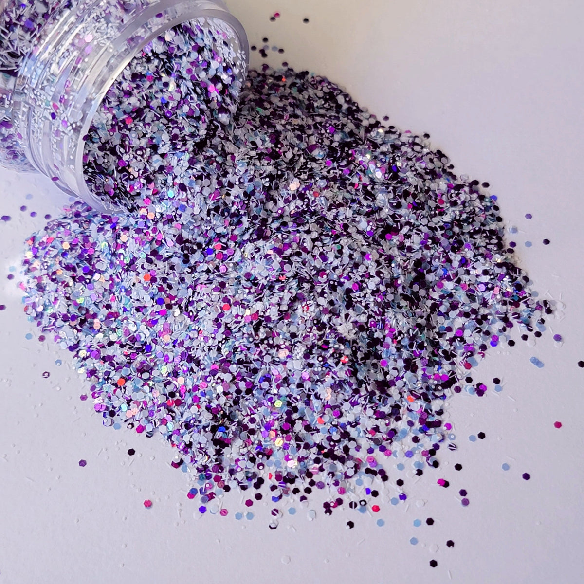 Violet White Mix – Sarobey Glitter