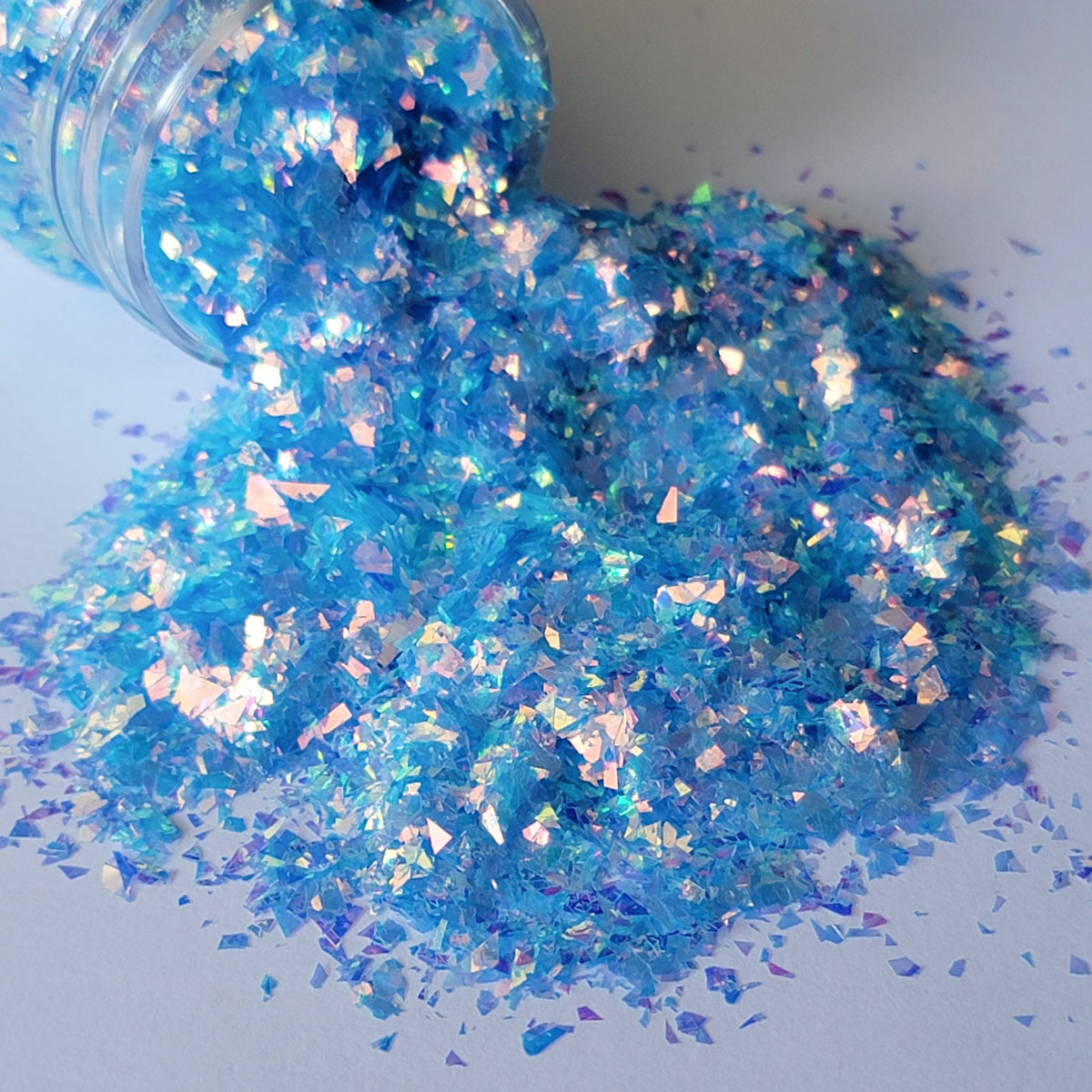 Blue Flakes Shaker – Sarobey Glitter