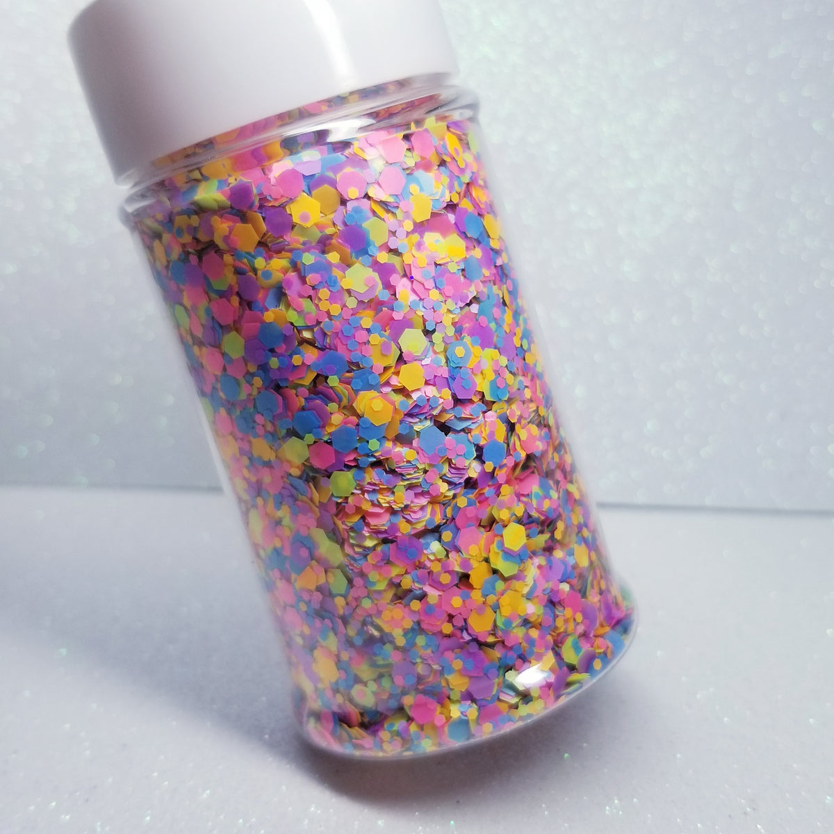 Hexagon Neon Shaker – Sarobey Glitter