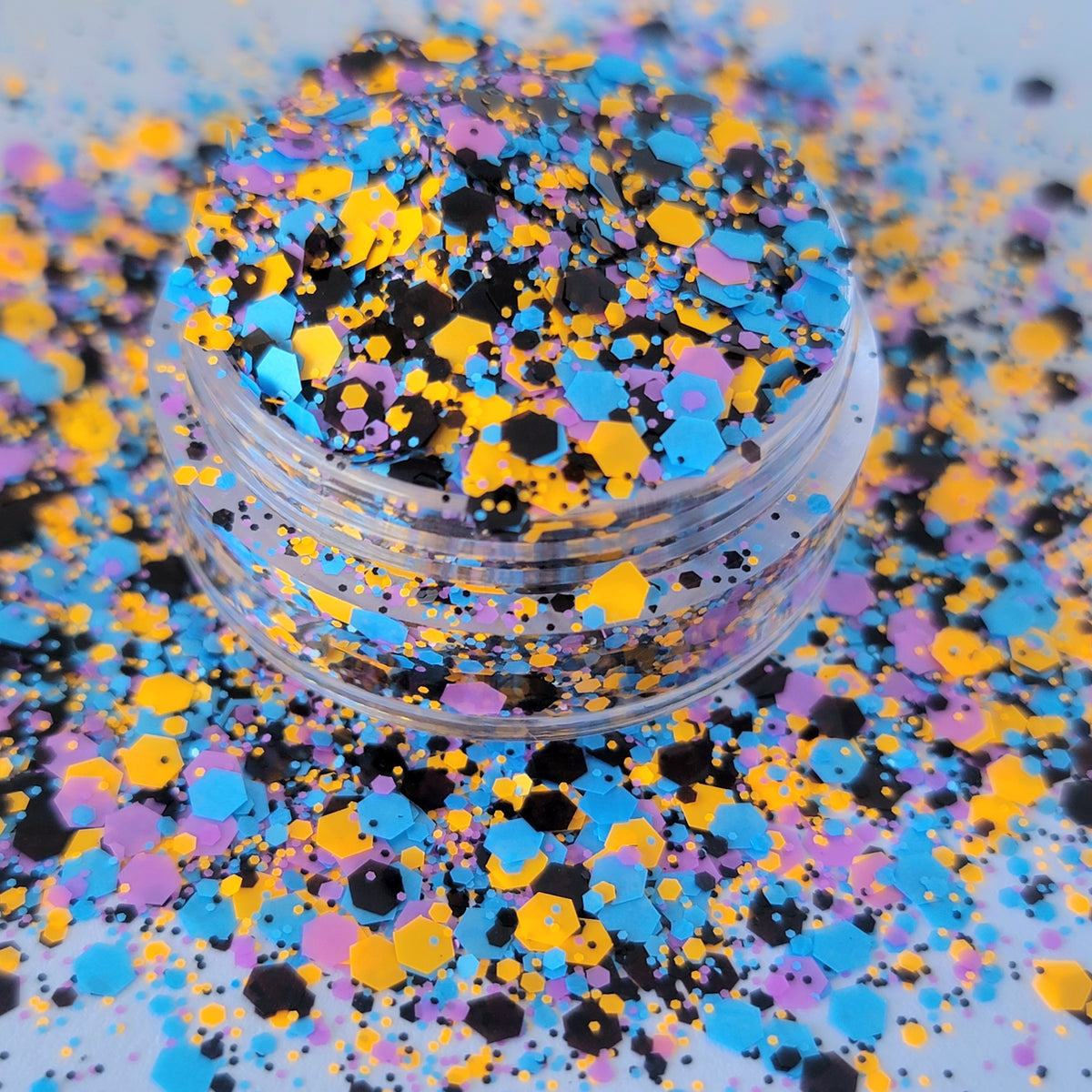 Blue Purple Glitter Mix – Sarobey Glitter